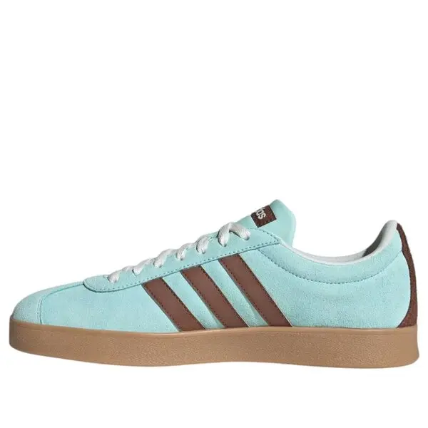 Adidas Vl Court Classic Sneakers - Semi Flash Aqua/brown Jade