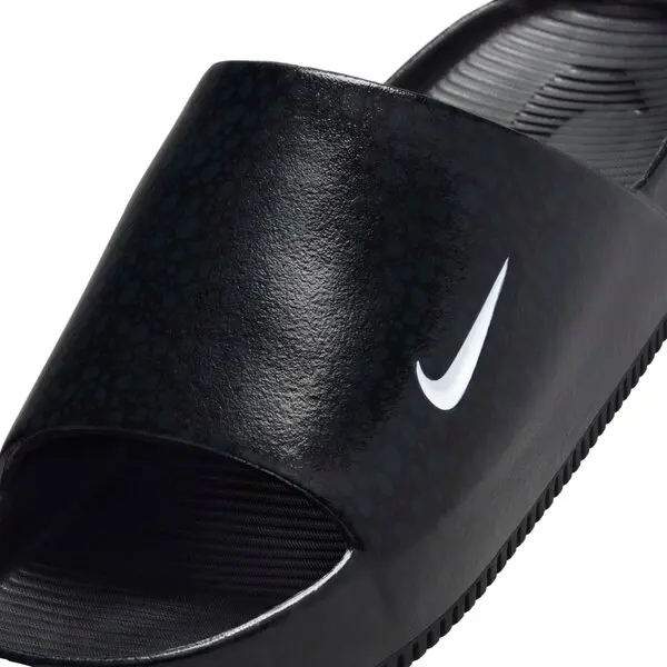 Nike Calm Slides "safari Pack Black - Black/white