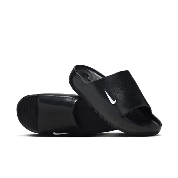 Nike Calm Slides "safari Pack Black - Black/white
