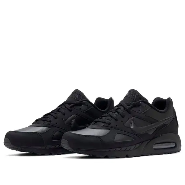 Nike Max Ivo Leather Sneakers - Black