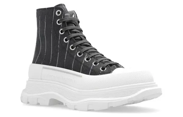 Alexander McQueen Tread Slick Lace Up Ankle Sneakers