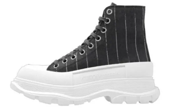 Alexander McQueen Tread Slick Lace Up Ankle Sneakers