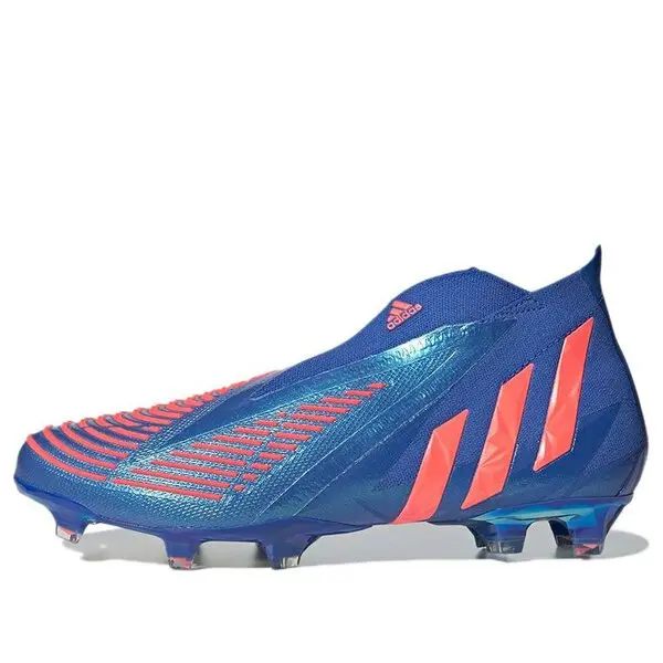 Adidas Predator Edge+ Fg "hi-res Blue Turbo - Blue/red