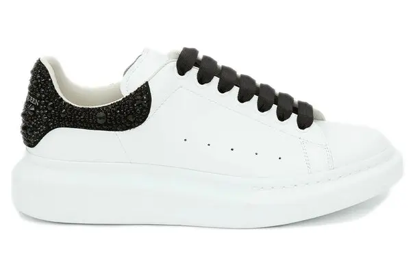 Alexander McQueen Oversized Sneaker With Crystal Embellishment