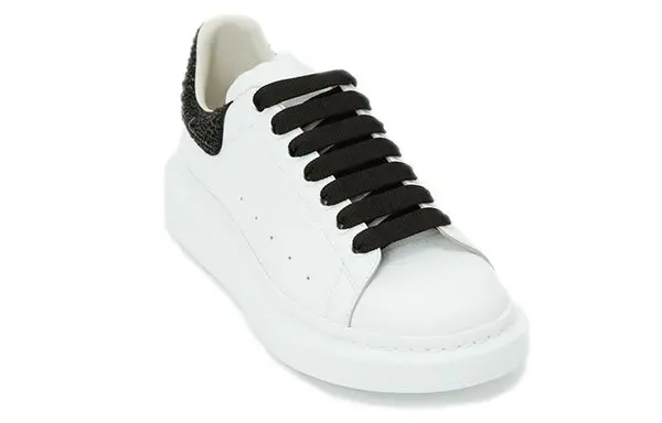 Alexander McQueen Oversized Sneaker With Crystal Embellishment