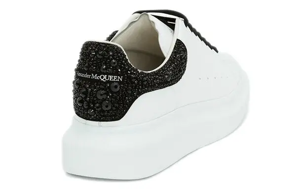 Alexander McQueen Oversized Sneaker With Crystal Embellishment