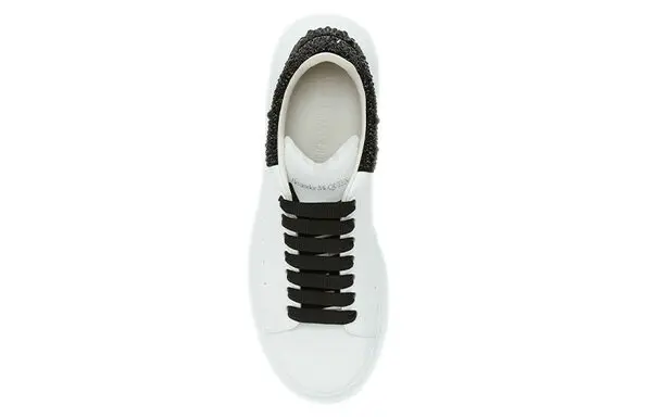 Alexander McQueen Oversized Sneaker With Crystal Embellishment