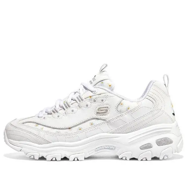 Sketchers D'lites 1.0 Sneakers - White/grey