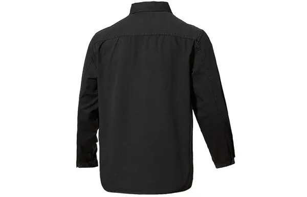 CONVERSE Twill Long Sleeve Button Down Asia Sizing