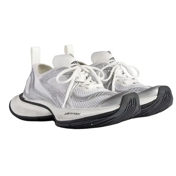 Balenciaga Circuit Sneaker - White/silver