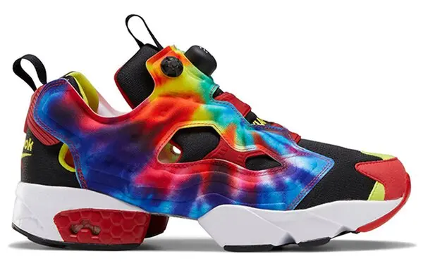 REEBOK Instapump Fury Og X Xlarge "tie-dye - Black/white/red