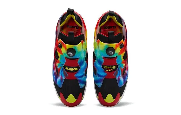 REEBOK Instapump Fury Og X Xlarge "tie-dye - Black/white/red