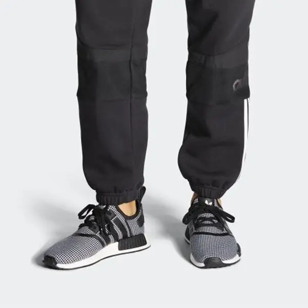 Adidas Nmd_r1 'black White' Sneakers - Black/white