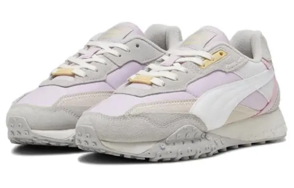 PUMA Blktop Rider Sneakers - White/grey/lilac
