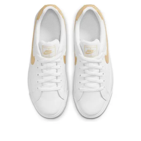 Nike Court Royale Ac Low Top Sneakers - White/gold