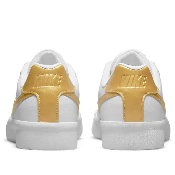 Nike Court Royale Ac Low Top Sneakers - White/gold