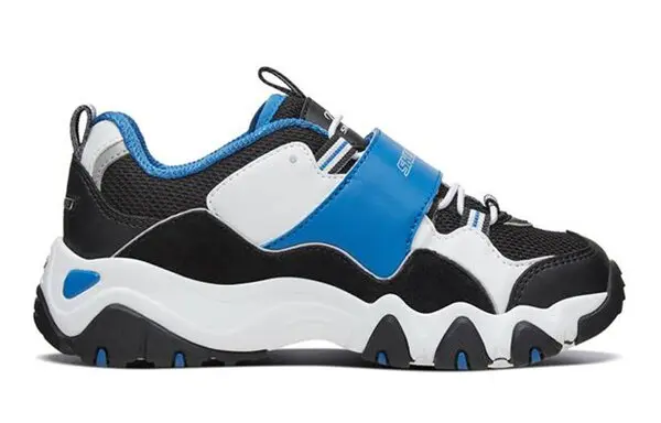 Sketchers D'lites 2.0 Athletic Sneakers - Black/blue