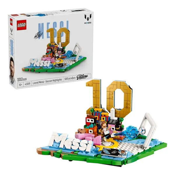 Lego Lionel Messi Soccer Highlights Building Set - Multi-color