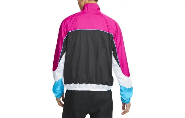 Nike Colorblock Woven Stand Collar Jacket