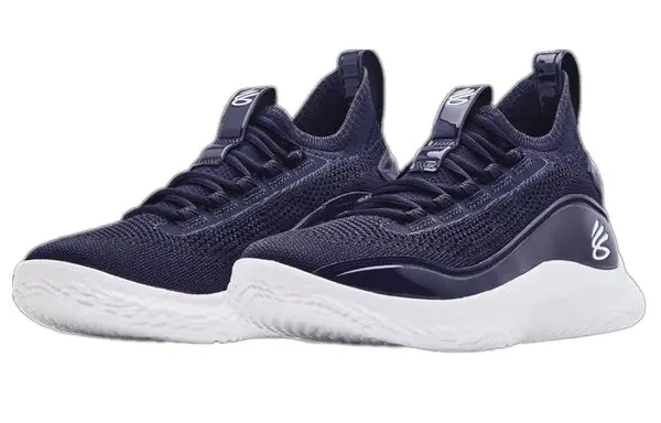 Under Armour Curry 8 Nm Low Top Basketball Sneakers - Blue/navy