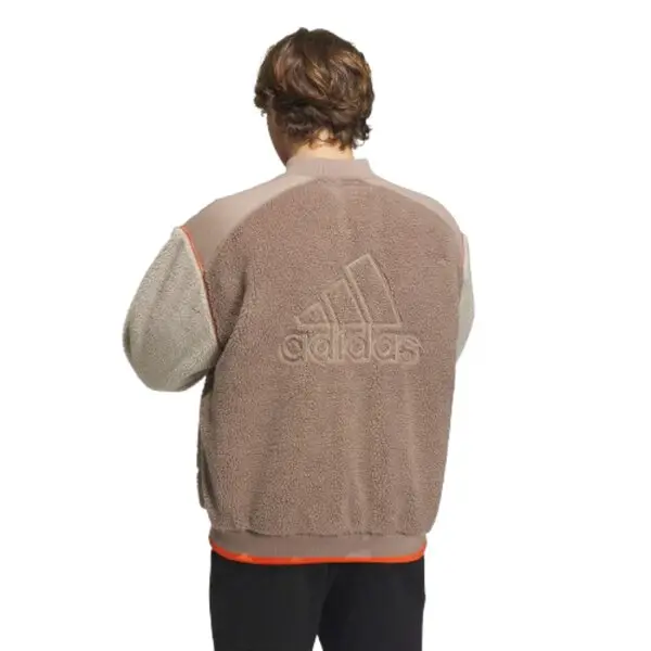 Adidas Fleece Collegiate Zip Up Jacket