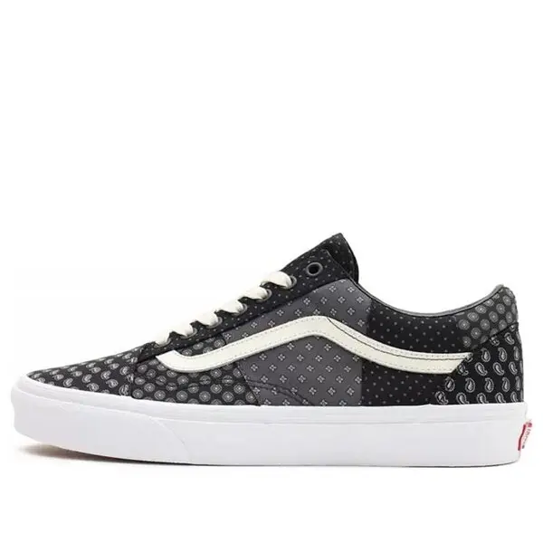 VANS Old Skool "tie Print Patchwork" Sneakers - Black/white