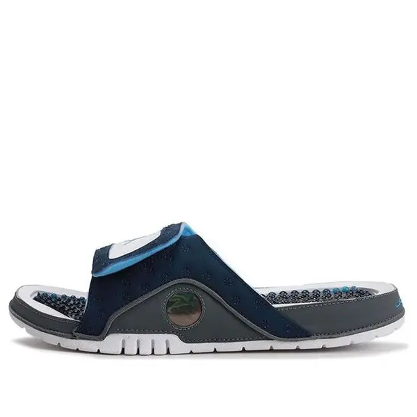 JORDAN Hydro Retro Slide Navy - Navy/univ Blue-flint Grey-white