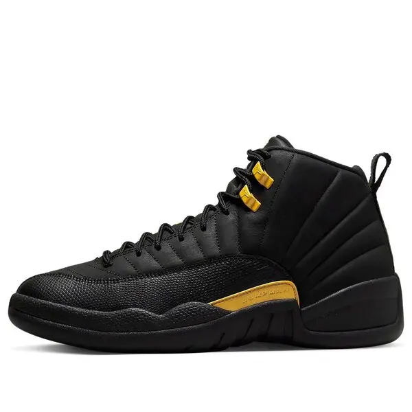 JORDAN Air Retro "black Taxi" High Top Sneakers - Black/gold