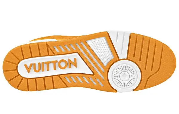 LOUIS VUITTON Trainers - White/orange