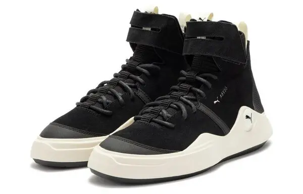 PUMA Abyss Solstice Sd High Top Sneakers - Black/white