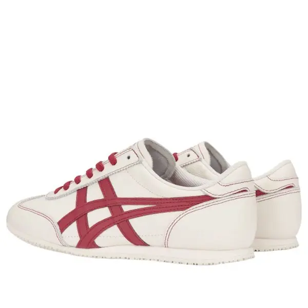 Onitsuka Tiger Machu Racer Sneakers - White/red