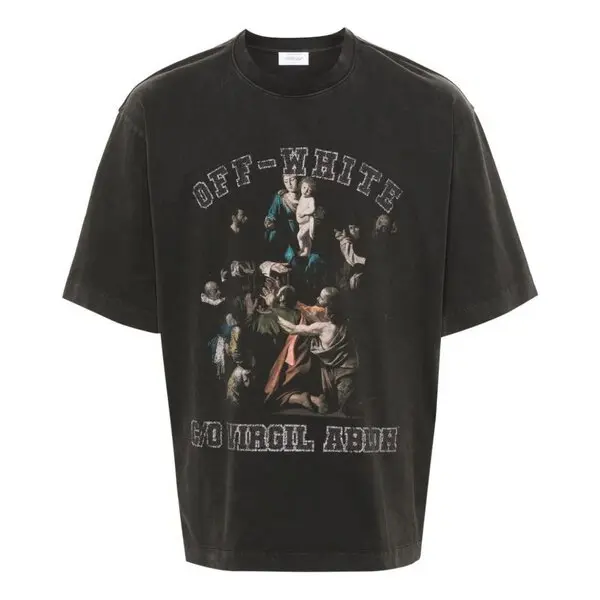 Off-White Mary Skate Short-sleeve T-shirt - Black