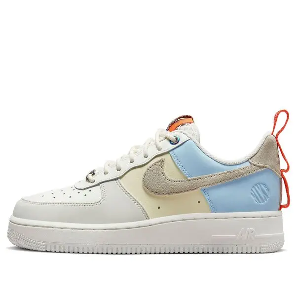 Nike Force 1 '07 Lx "summer Vibe" Sneakers - Gray/blue