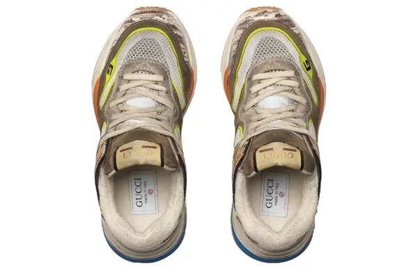 Gucci Ultrapace Rock Tejus Printed Sneakers - Brown
