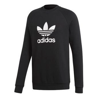 Adidas Originals Trefoil Crew Sweatshirt - Black