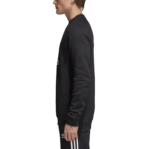 Adidas Originals Trefoil Crew Sweatshirt - Black