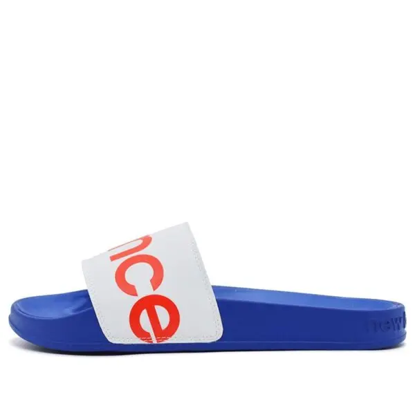 NEW BALANCE 200 Slippers - White/blue/red
