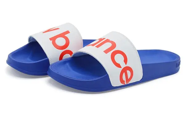 NEW BALANCE 200 Slippers - White/blue/red