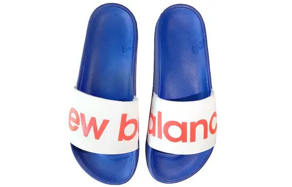 NEW BALANCE 200 Slippers - White/blue/red