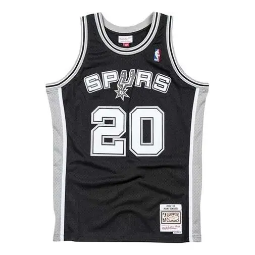 Mitchell & Ness San Antonio Spurs Manu Ginobili 2002-03 Swingman Jersey