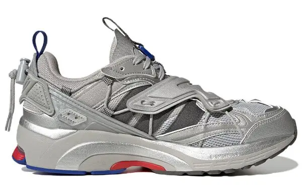 Adidas Spiritain 2000 Deluxe Low Top Sneakers - Gray/blue