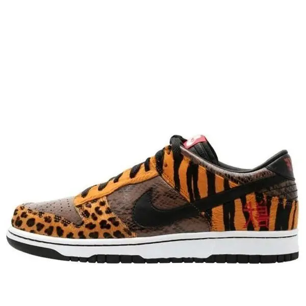 Nike Dunk Low Premium 'beast Pack' Sneakers - Black