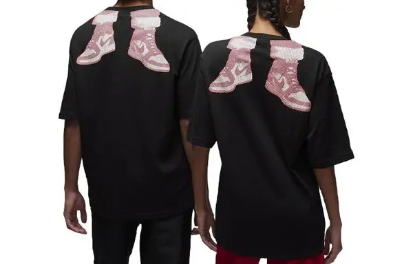 JORDAN Essentials Holiday T-shirt - Black