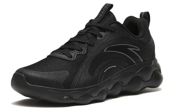 ANTA Running Series Lace-up Sneakers - Black