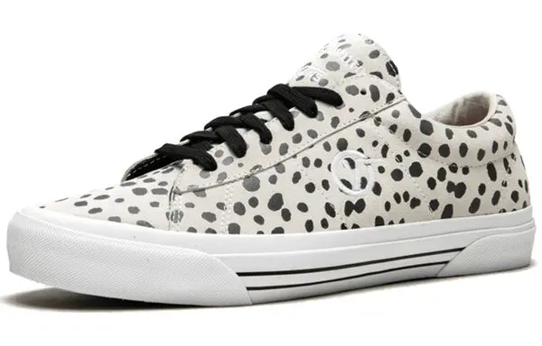VANS Supreme X Sid Pro Dalmatian Print Sneakers - White