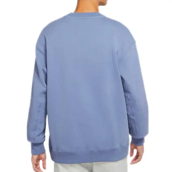 Nike French Terry Swoosh Pullover - Indigo