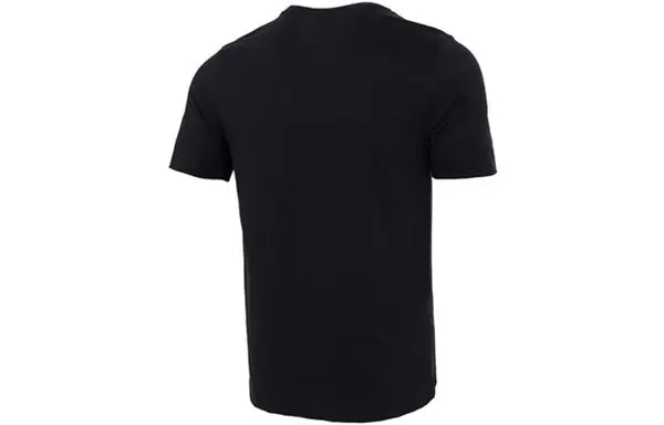 Nike Basketball Sports Contrasting Colors Printing Round Neck Short Sleeve