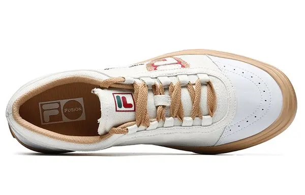 FILA FUSION White Brown' Sneakers
