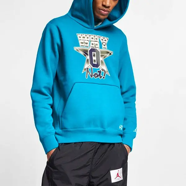 JORDAN X Rw Crossover Hoodie With Graphic Print