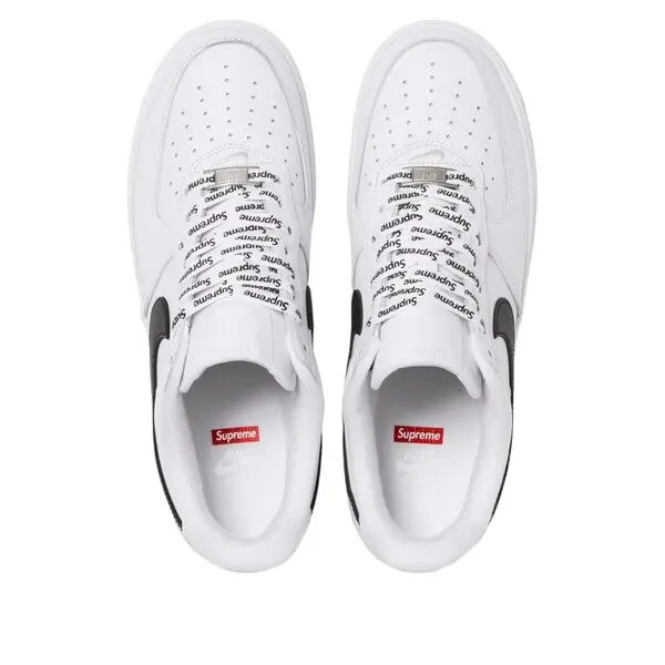 Nike X Supreme Air Force 1 Low "white Black - White/black